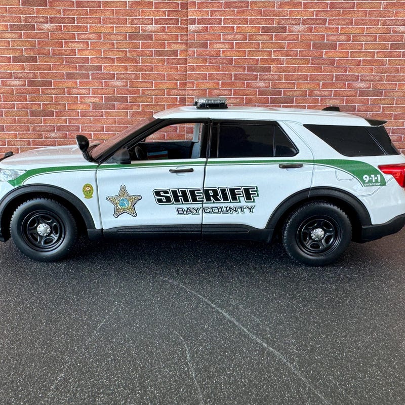 Model Sheriffs Office Car - Etsy