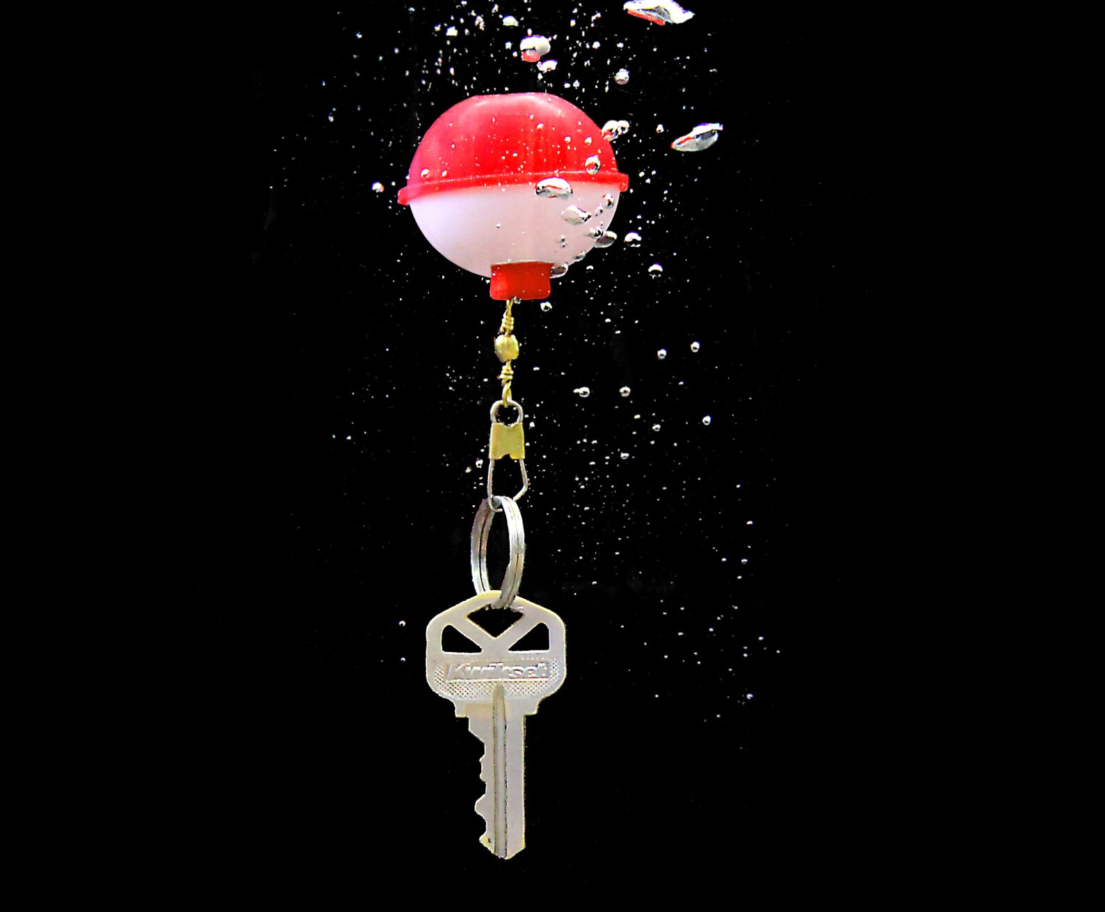 Floating Key Chain Traditional Bobber Floating Key Ring - Etsy