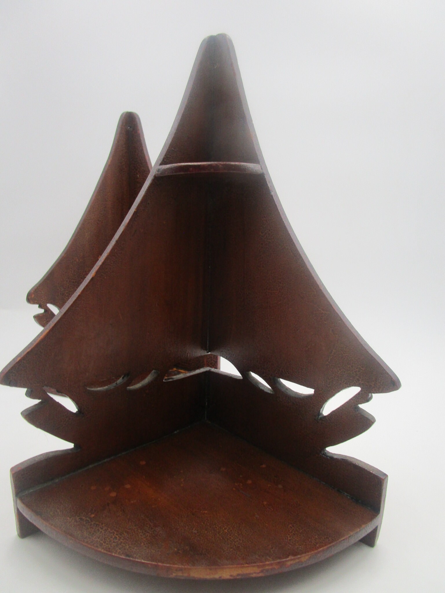 Antique Wood Corner Nic Nac Shelves Nautical Theme 13 - Etsy