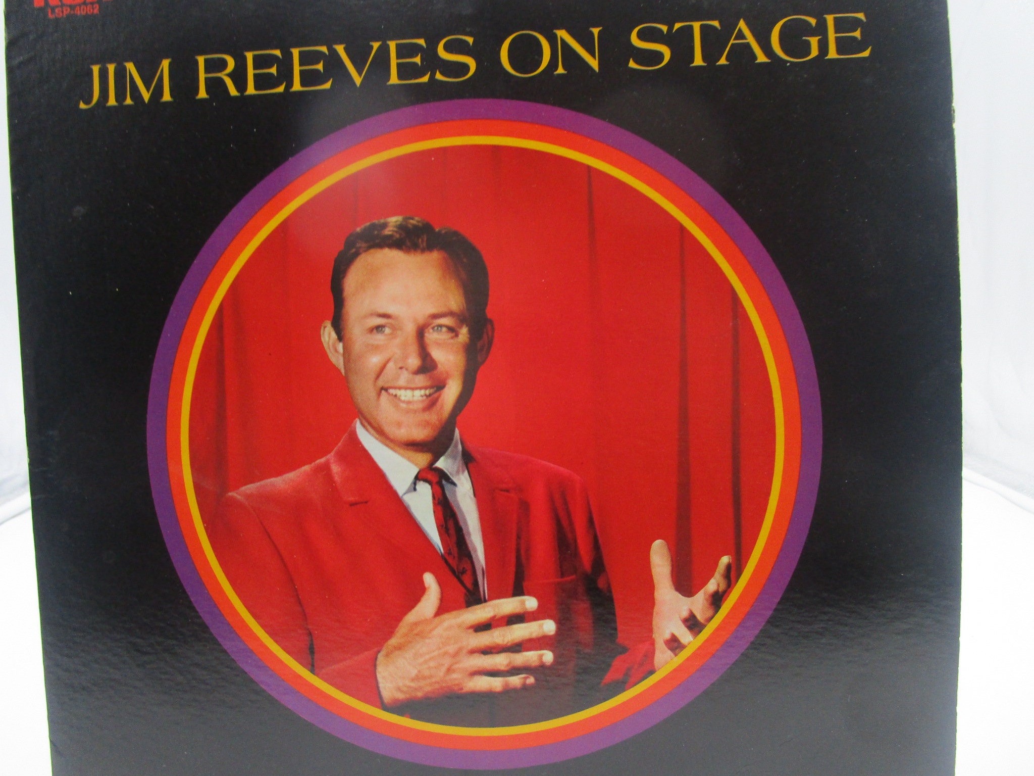 Vintage Jim Reeves on Stage Country Music Vinyl Album 1968 - Etsy