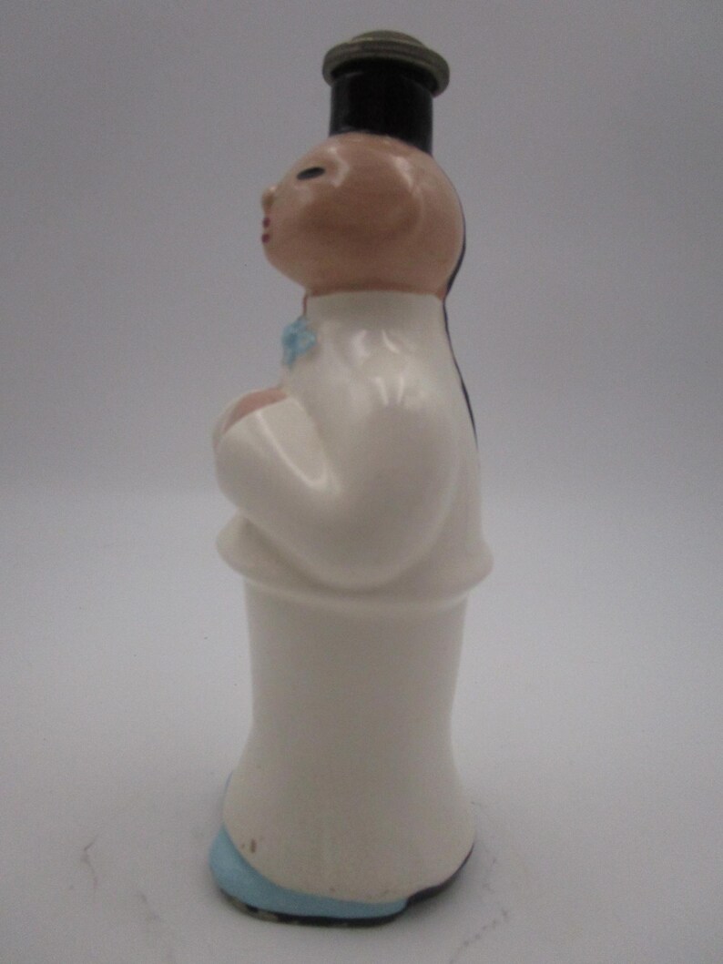 Vintage Ceramic Chinese Laundry Man Water Sprinkler Bottle California ...