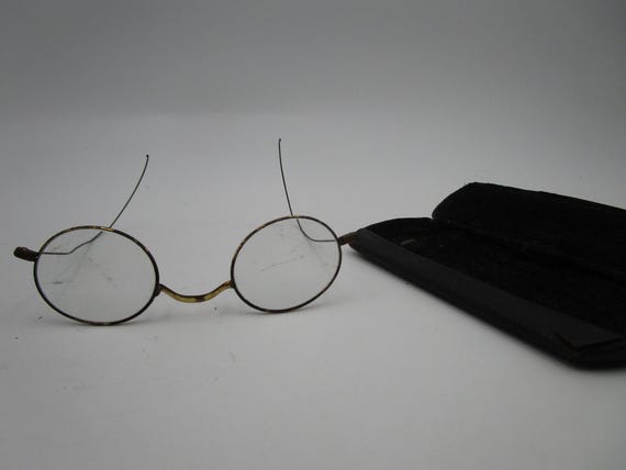 Antique Small Wire Rim Glasses - Gem
