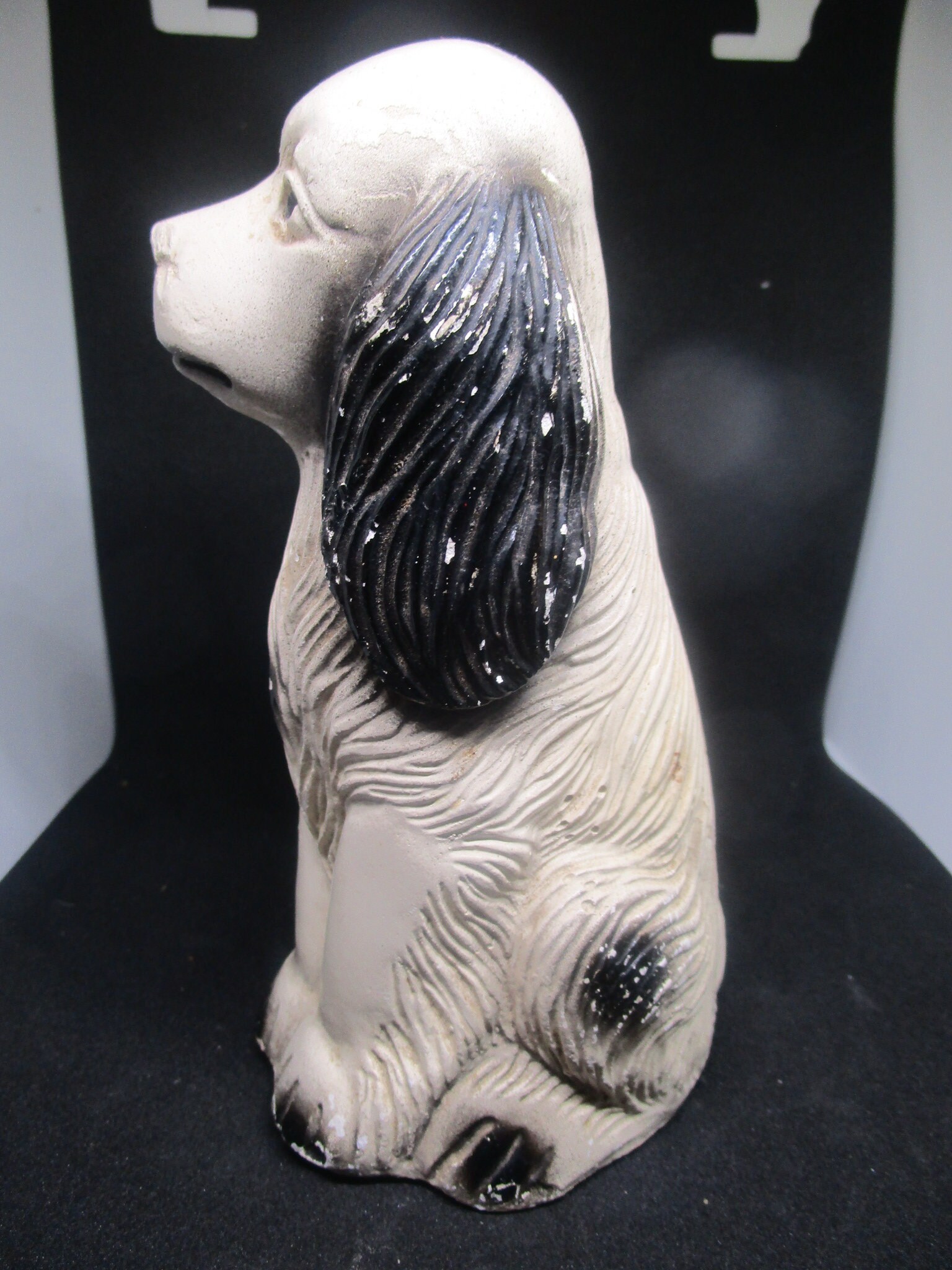 Vintage 50's Chalkware Cocker Spaniel Carnival Prize - Etsy