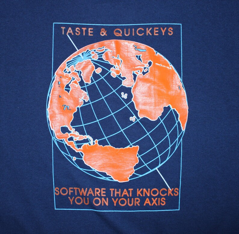 Early 90s Apple Macintosh Taste and Quickeys Computer Software Vintage ...