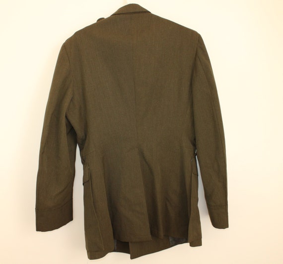 Saco Uniforms vintage military coat jacket uniform gr… - Gem