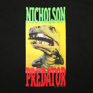 T-rex Nicholson Predator Saw Blade Vintage T-shirt XL Black 80s 90s ...