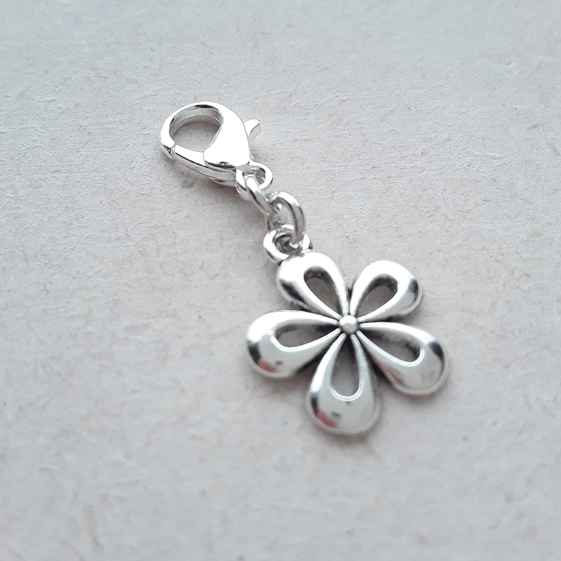 Flower Zipper Charms Clasp - Etsy UK