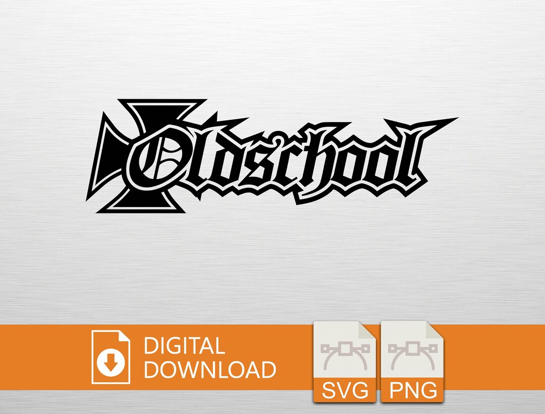 Oldschool SVG PNG Digital Download, Retro Clipart, Cricut File, T-shirt ...