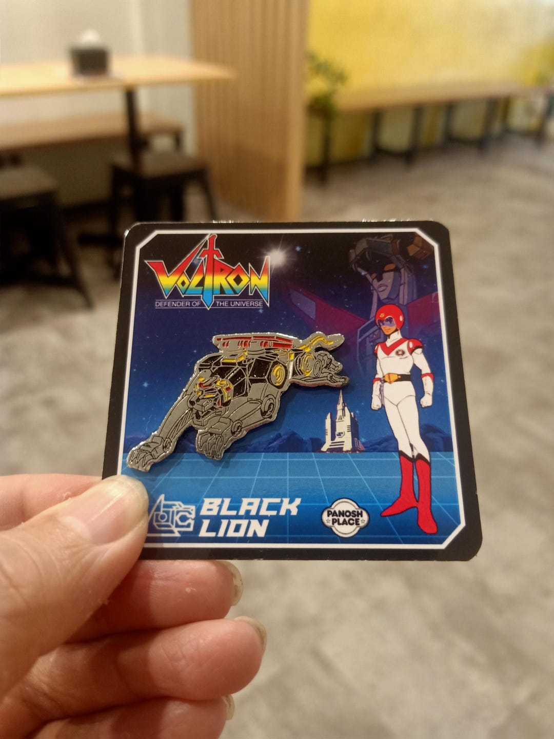 VOLTRON Black Lion Diecast Pin - Etsy