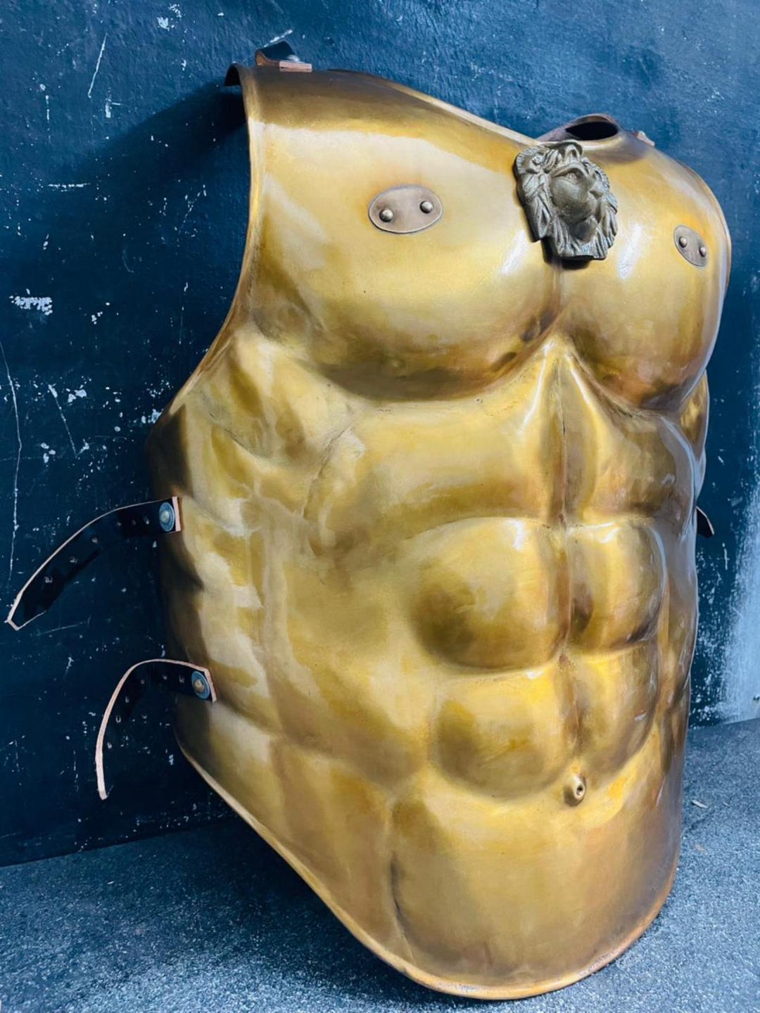 Handcrafted Roman Muscle Armor | Brass Greek Chestplate | Gladiator ...