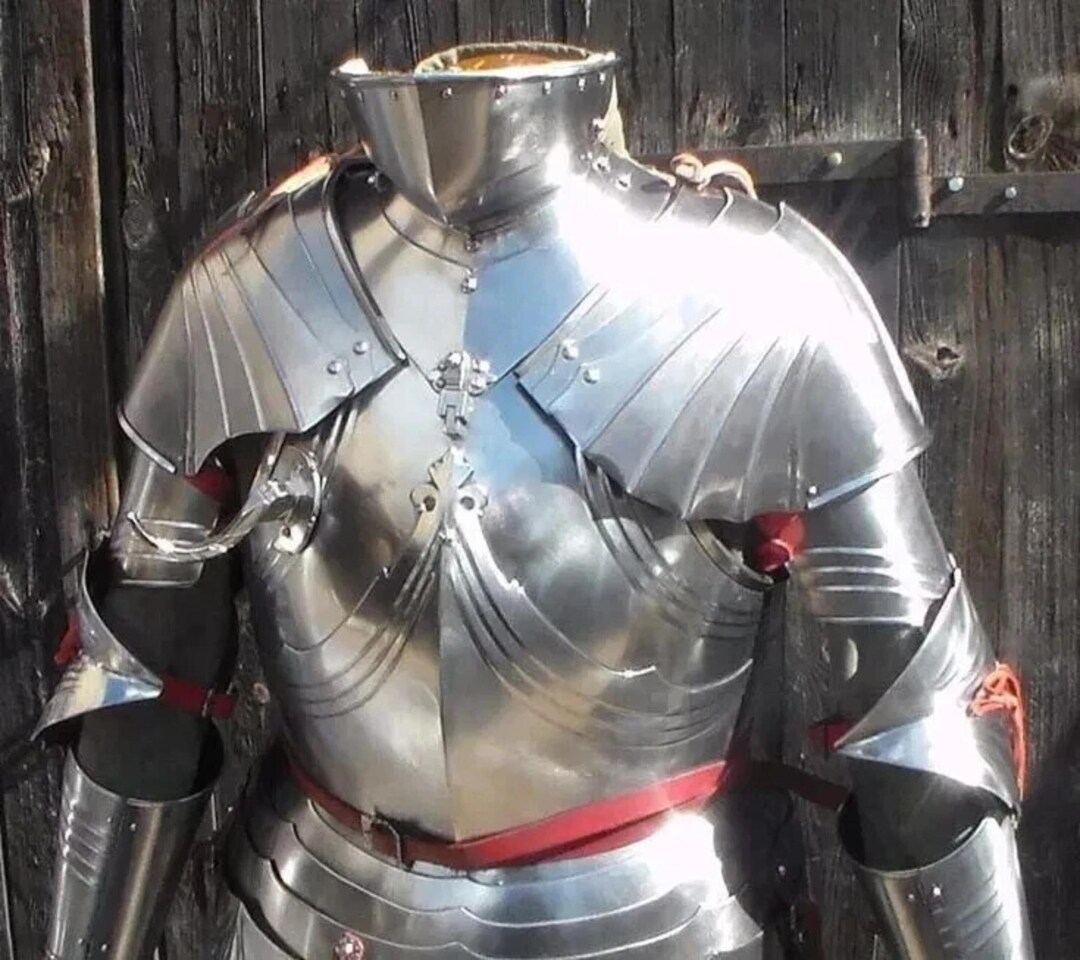 Custom Medieval Armor Set | Hand-forged 14-gauge Steel - Etsy