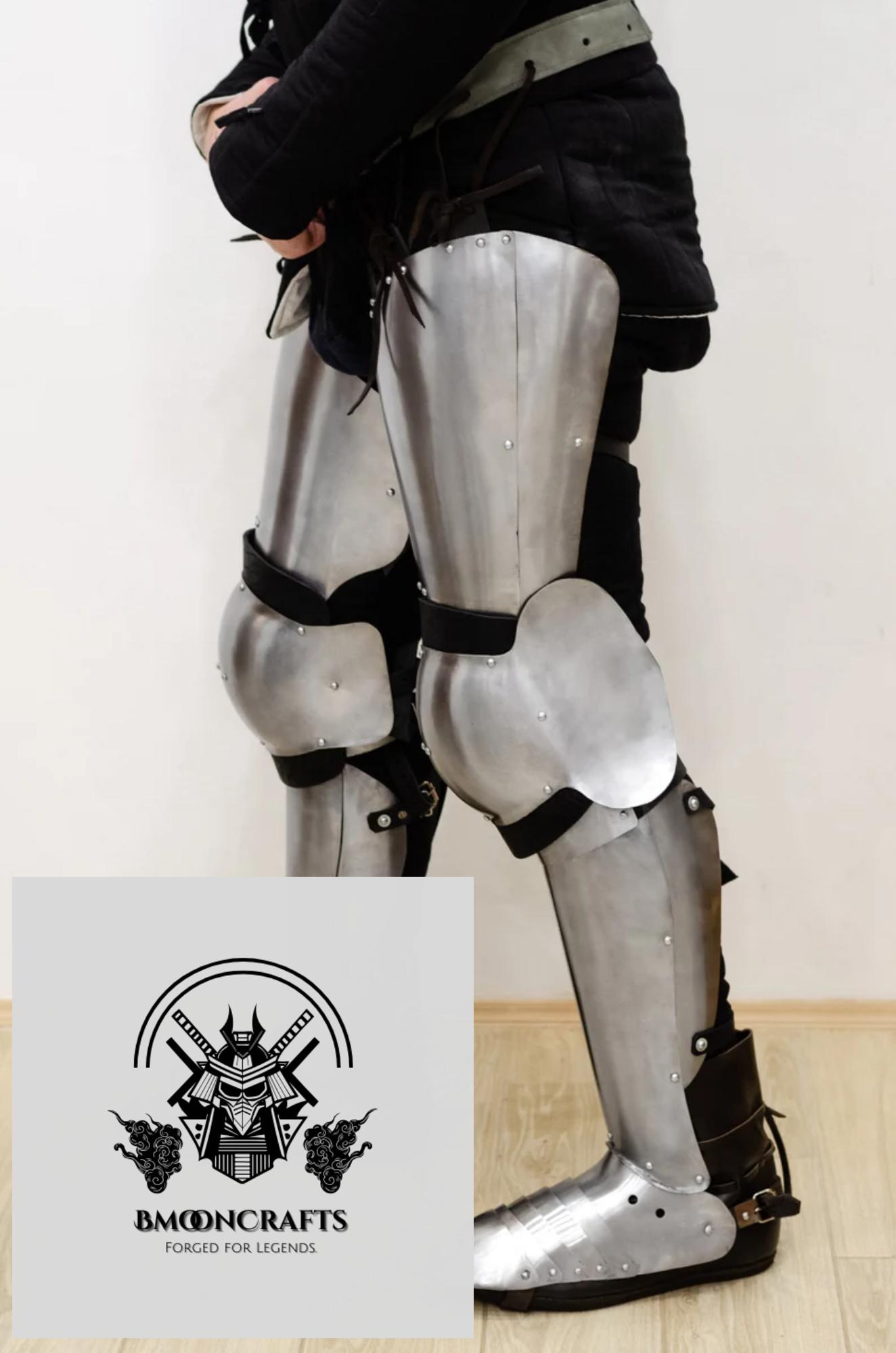 Buhurt Armor Suit | Full Set Steel Brigandine and Gambeson | Combat ...