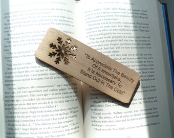 Laser cut bookmark | Etsy