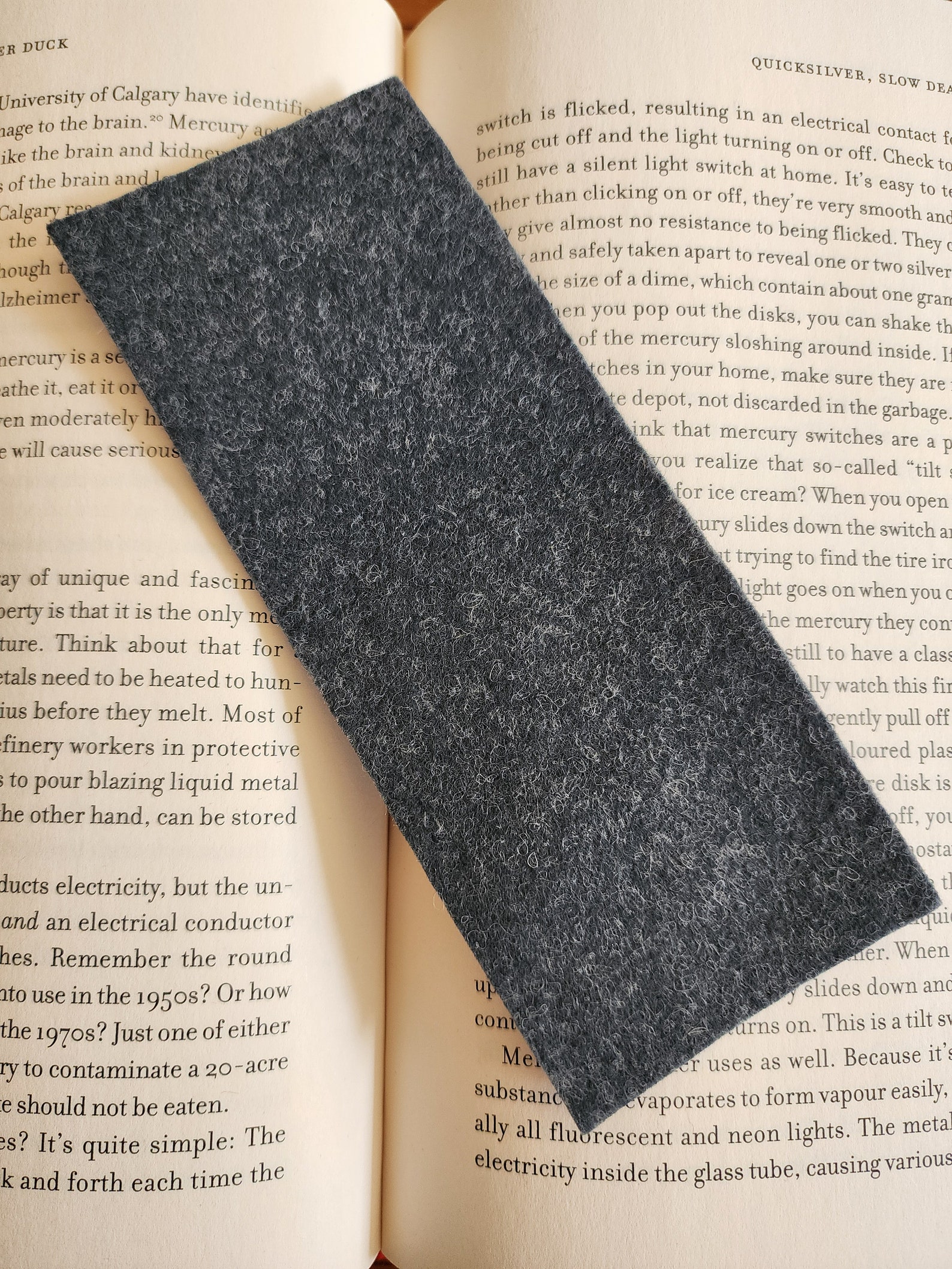 I'm Always Ready for A Scary Story, Hand Stitched Bookmark - Etsy