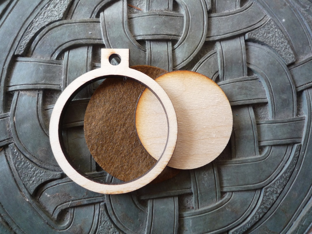 Wooden Round Hoop/frame - 2.5" Inside Dimension - Etsy