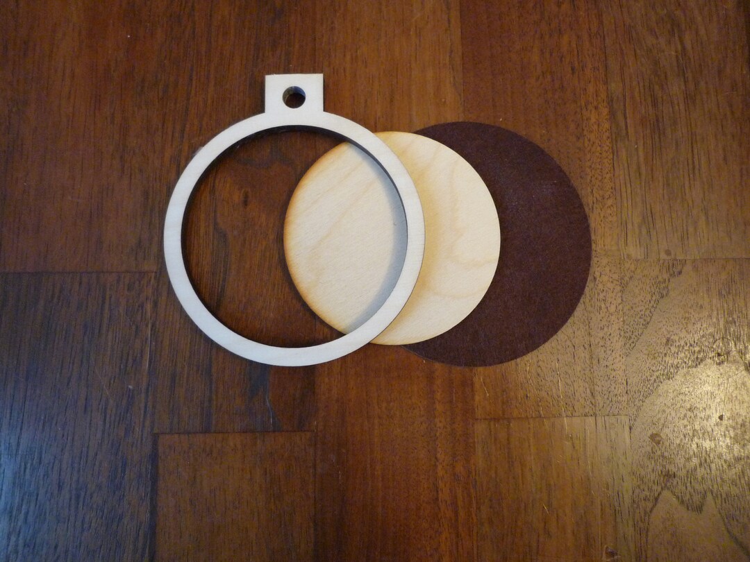 Wooden Hoop/frame - 3.5" Inside Dimension Round - Etsy