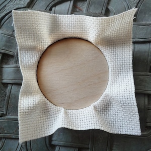 Wooden Hoop/frame - 3.0" Round Inside Dimension - Etsy