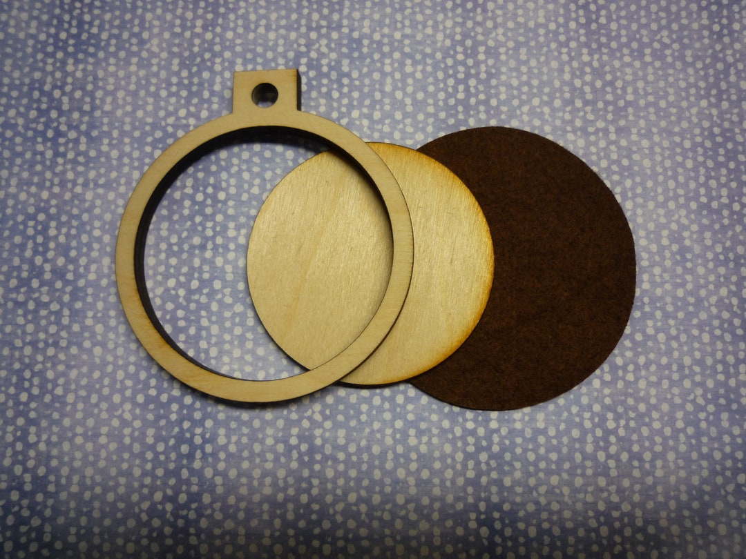 Wooden Hoop/frame - 3.0" Round Inside Dimension - Etsy