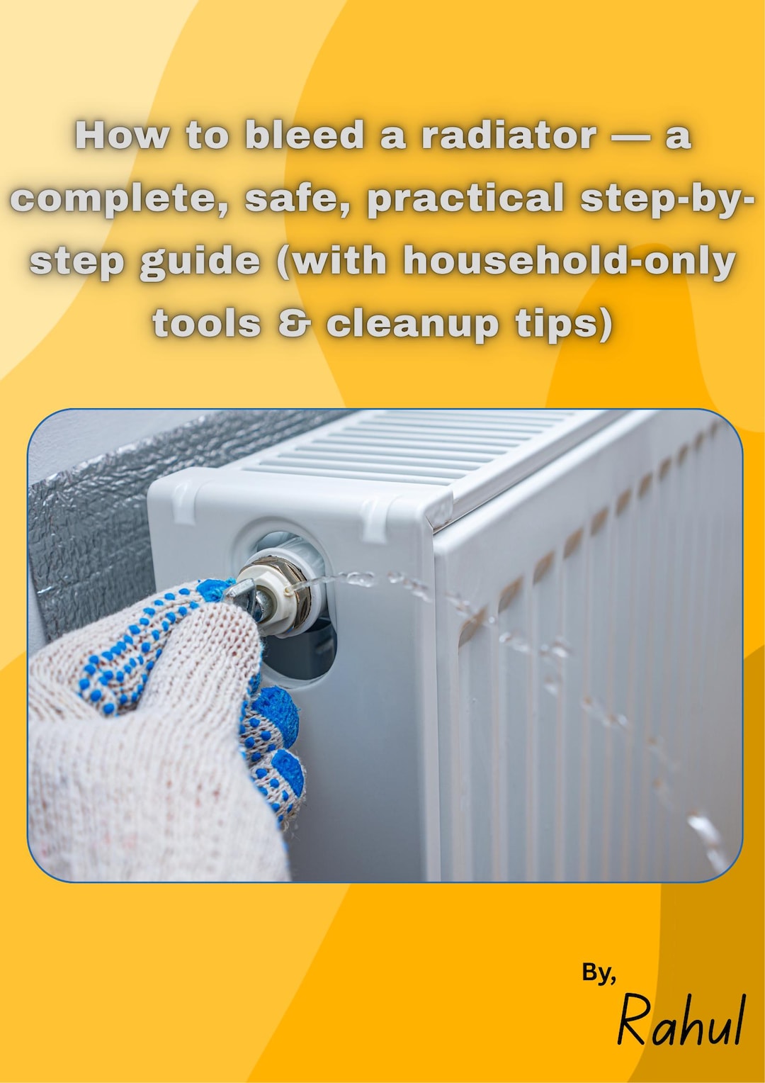 DIY Radiator Repair Guide: Bleed Noisy, Cold Radiators (ebook) - Etsy