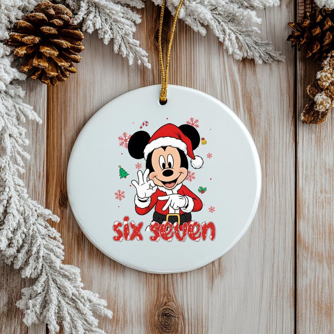 Disney Mickey 67 Ornament; Christmas Tree Decoration - Etsy