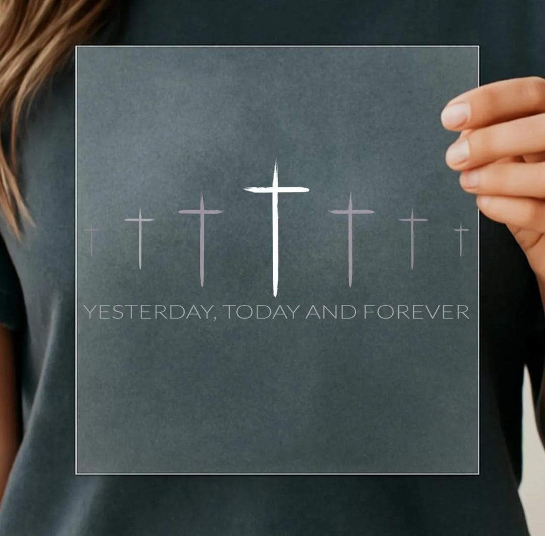 Faith Crosses White Dtf, Christian Dtf, Cross White Design Dtf, Heat ...