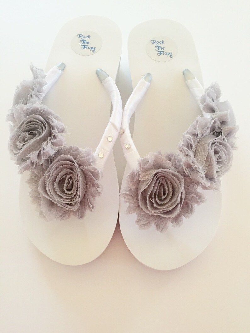 Bridal Flip Flops. Wedges. Wedding Flip Flops. Flower Wedding | Etsy Bridal Flip Flops. Wedges. Wedding Flip Flops. Flower Wedding | Etsy