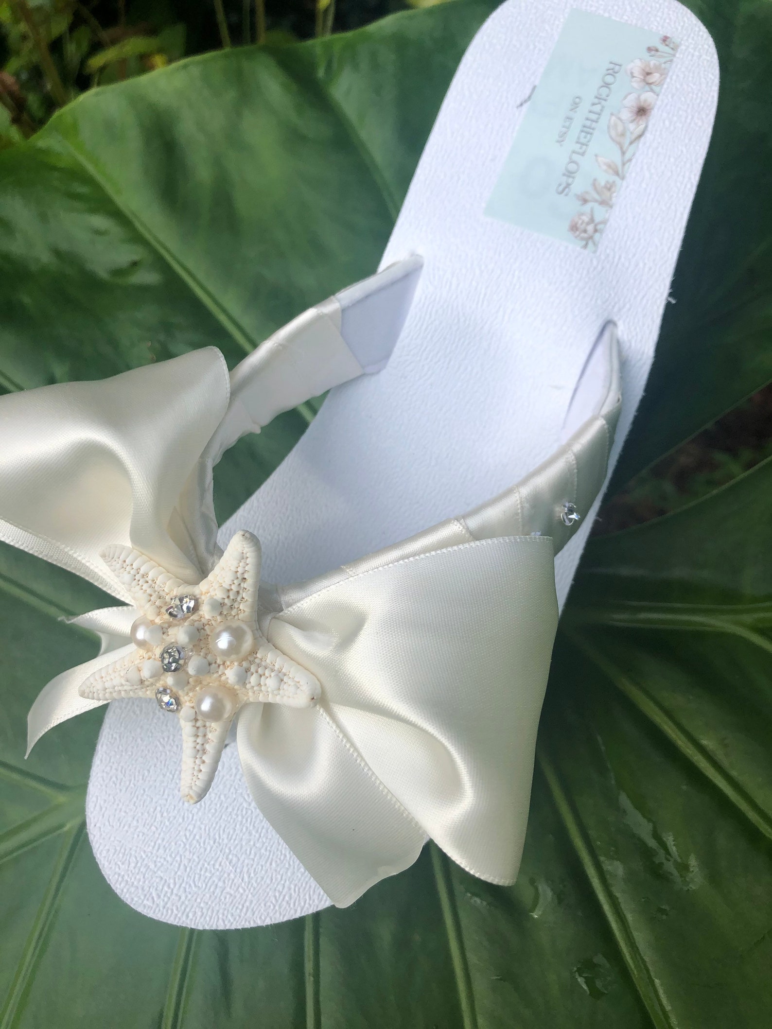 Wedding/bridal Shoes/flip Flop/wedges for the Bride With - Etsy