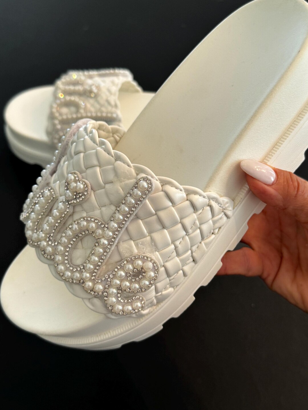 I'm Getting Married cute and Comfy High Bridal Shoes Platform Wedding ...