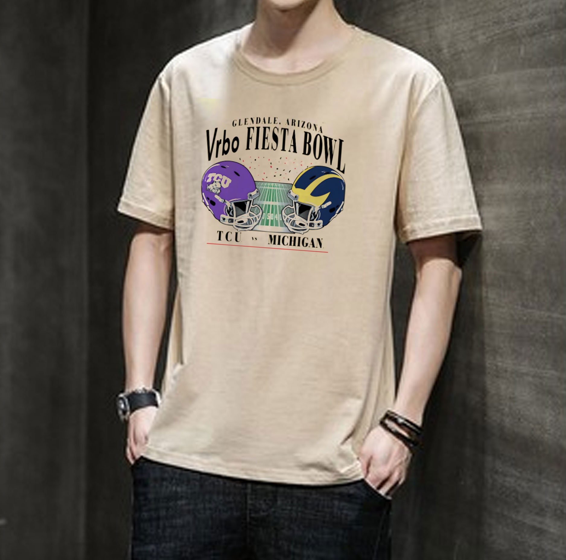 Michigan vs TCU College Football Playoff Shirt, Michigan Fans Shirt ...