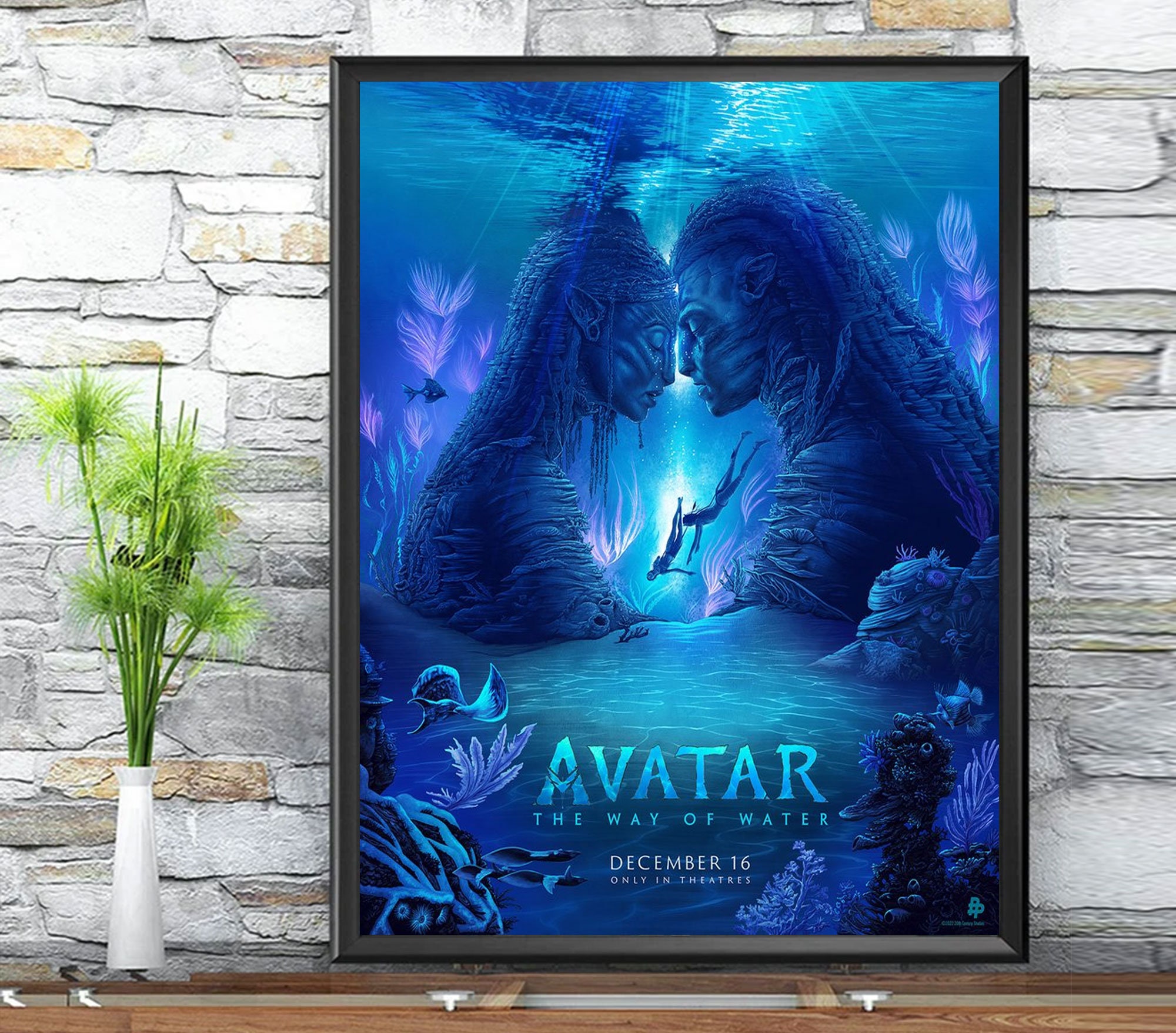 Avatar 2 The Way Of Water Movie/Film Poster Avatar 2 Movie Poster