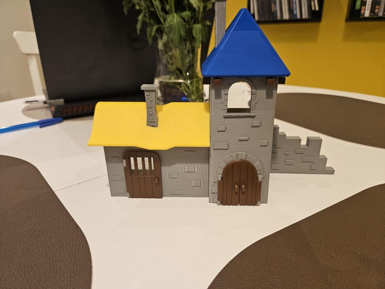 Wizard's Castle - 3D Printed With PLA | Movable Doors and Windows | 27× ...