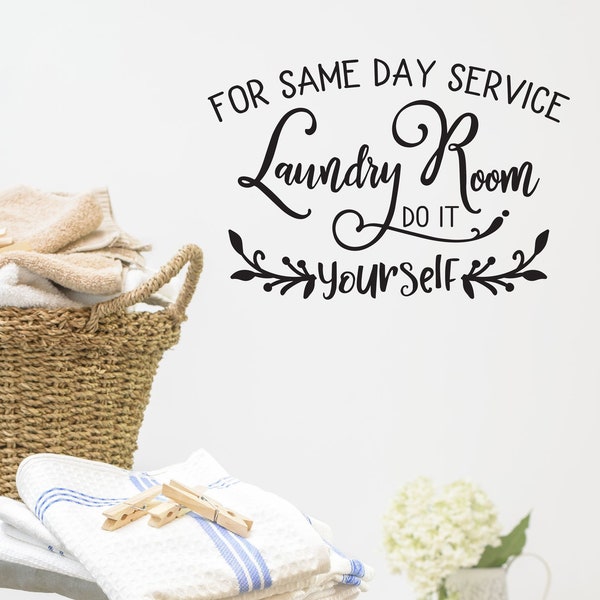 Laundry Room Quote - Etsy