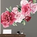 Pink Roses Wall Decals Made From Peel and Stick Removable - Etsy