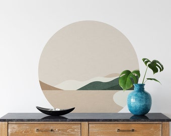 Large Circle Decal - Etsy