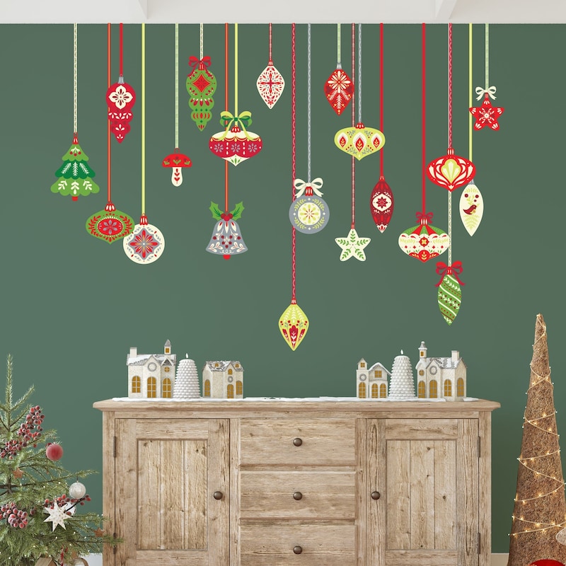 Folk Art Stick on Decal - Etsy