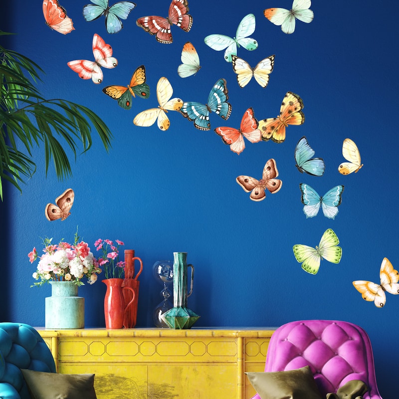 Butterfly Wall Decals - Etsy