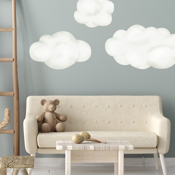 Cloud Wall Decals - Etsy