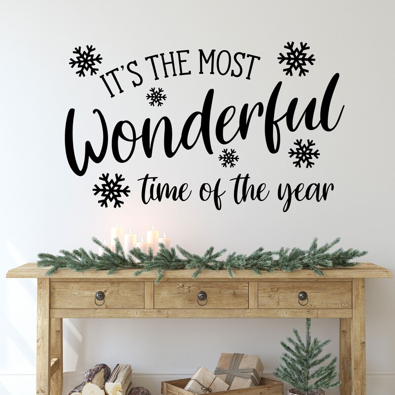 Time Wall Decal - Etsy