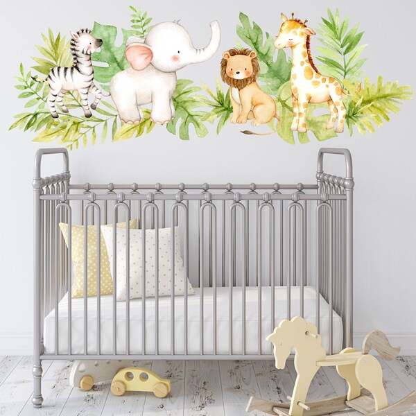 Safari Wall Decal - Etsy