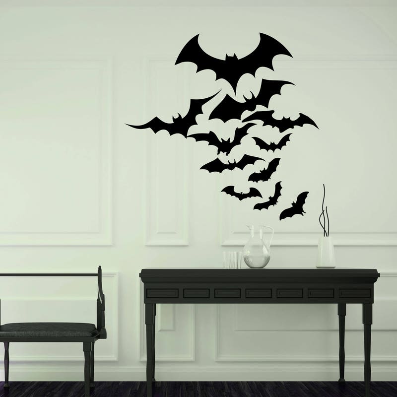 Halloween Wall Decals - Etsy