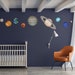 Sun & Planets Wall Stickers Set Solar System Kids Room Decor | Etsy