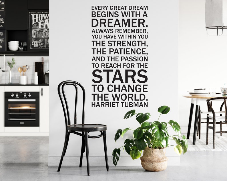 Every Great Dream Begins With a Dreamer Inspirational Wall - Etsy