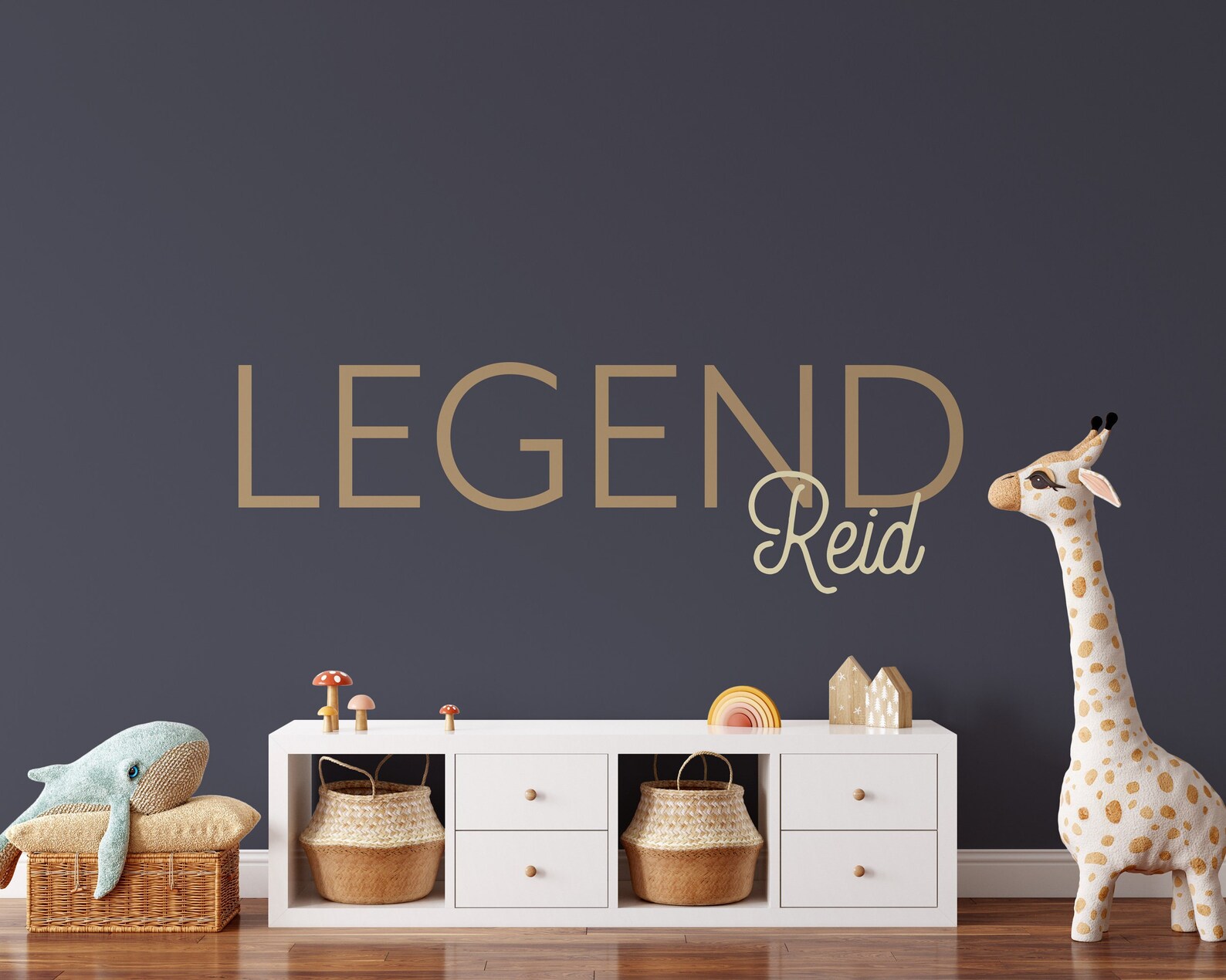 Personalized Wall Decal Boy Name Wall Decal Nursery Wall Decal - Etsy