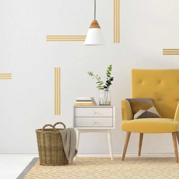 Abstract Wall Decal - Etsy