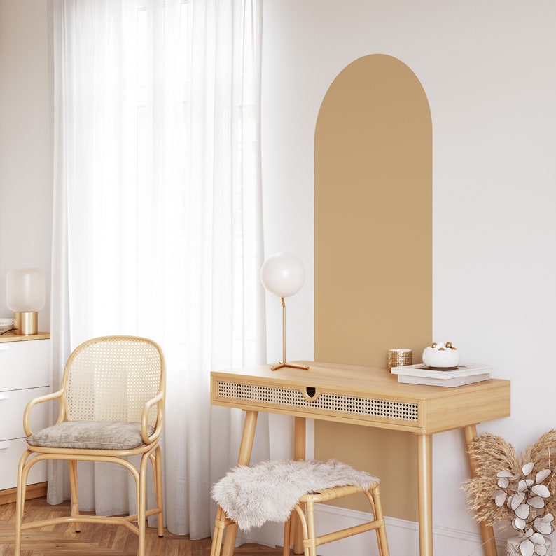 Color Block Arch Decals arch Wall Sticker Arch Color Decal - Etsy