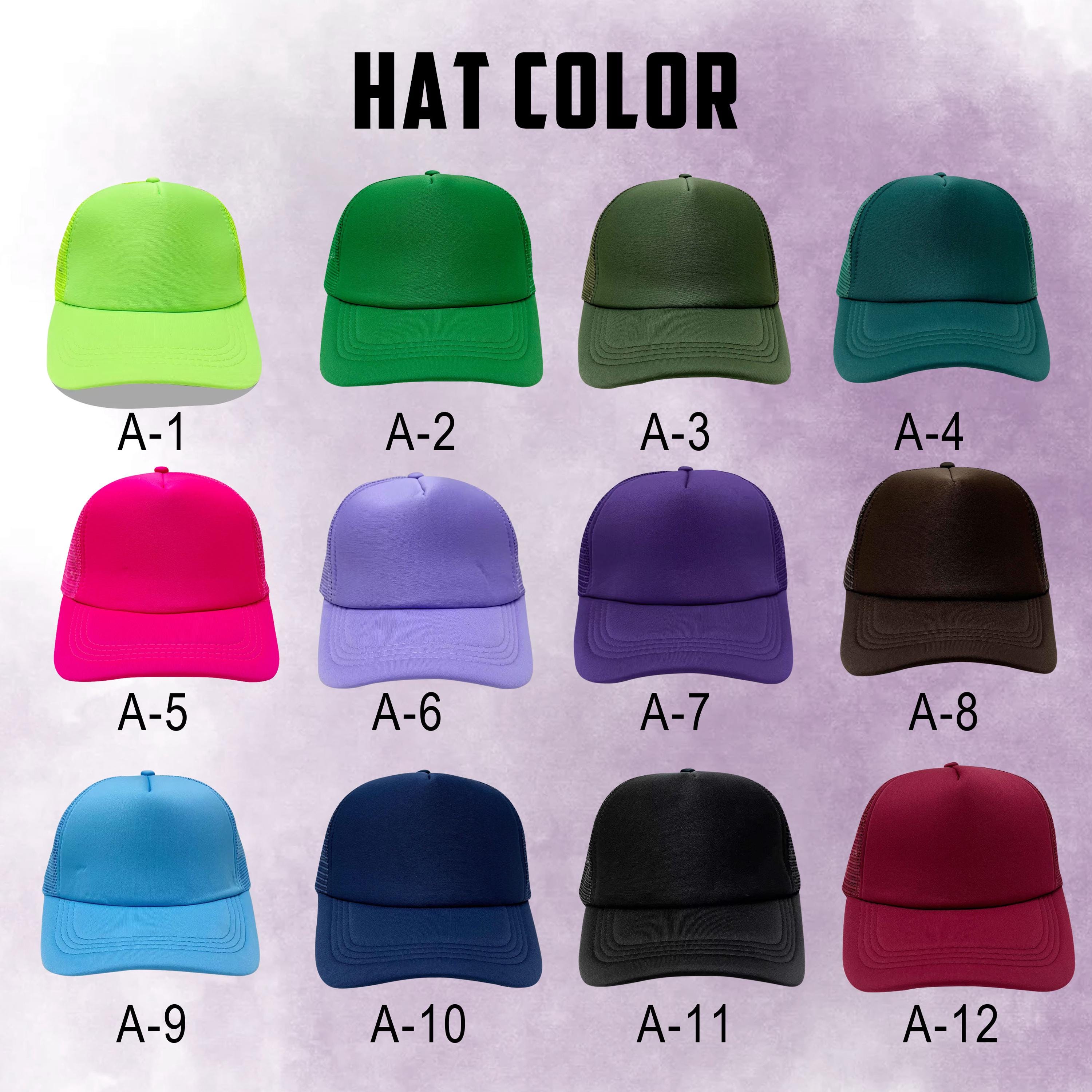 Custom Puff Hat, Custom Puff Trucker Hat, Custom Cursive Hat, Puff ...