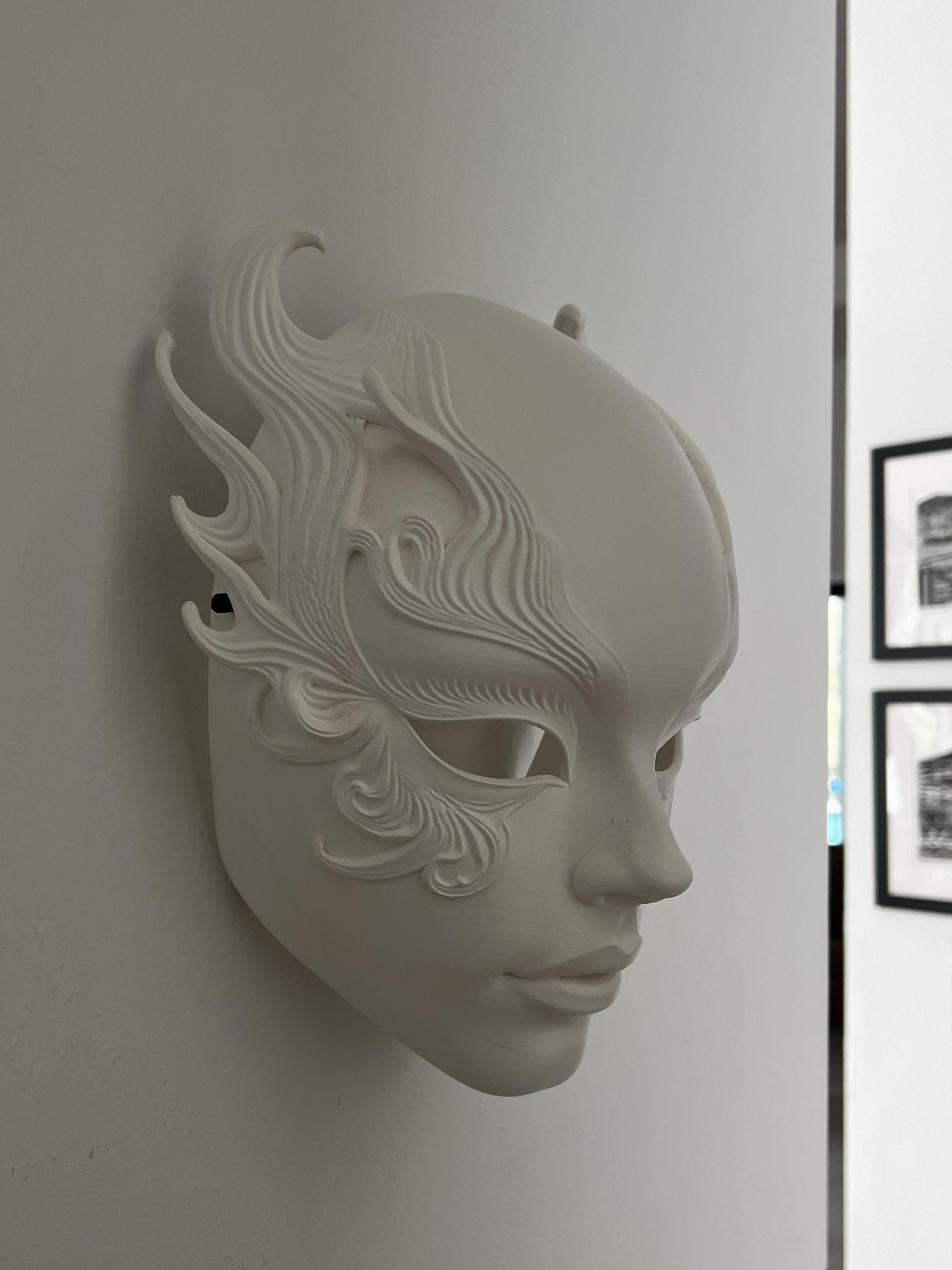 Wind Mask | Wearable Mask | Cosplay or Display Piece - Etsy