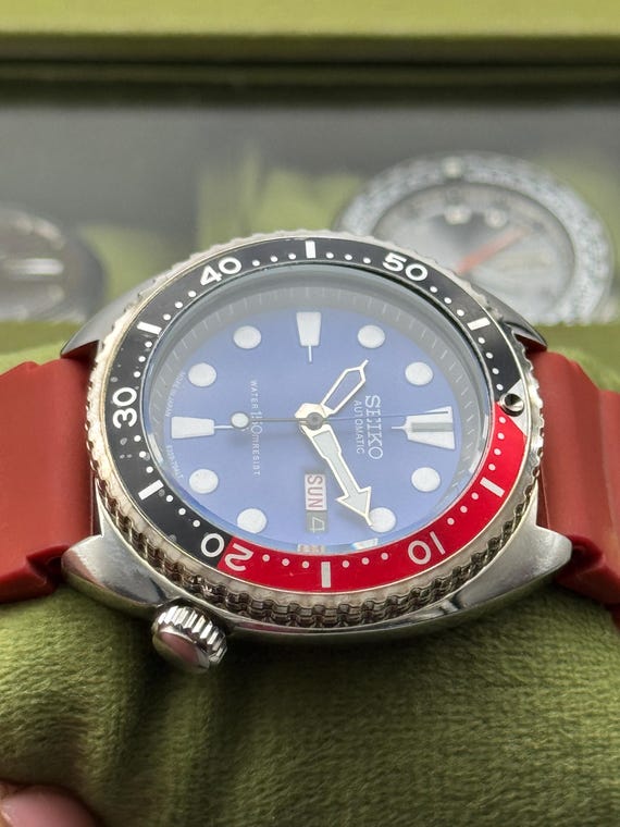 Vintage Seiko Diver Turtle Automatic Watch: Refurbish… - Gem