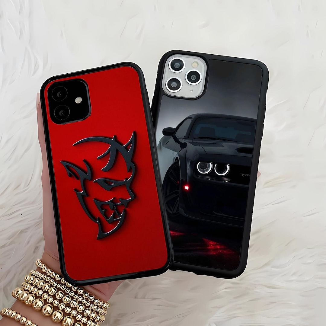 Dodge Demon Devil Logo Vihicle Case Samsung Galaxy S25 S24 S23 iPhone ...