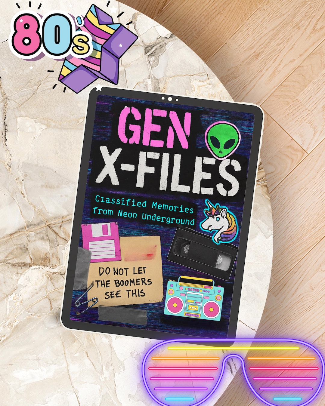 80’s Theme Gen X Funny Guide – Digital Download With Bonus Poster ...